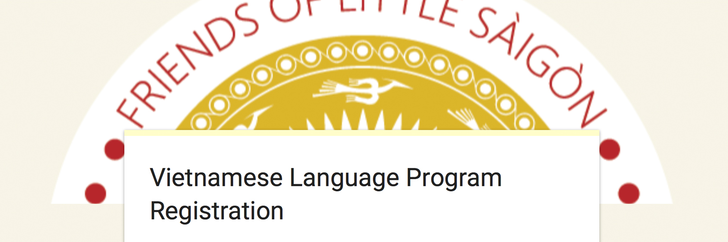 Vietnamese Language & Culture Course Registration Now Open! by Friends ...