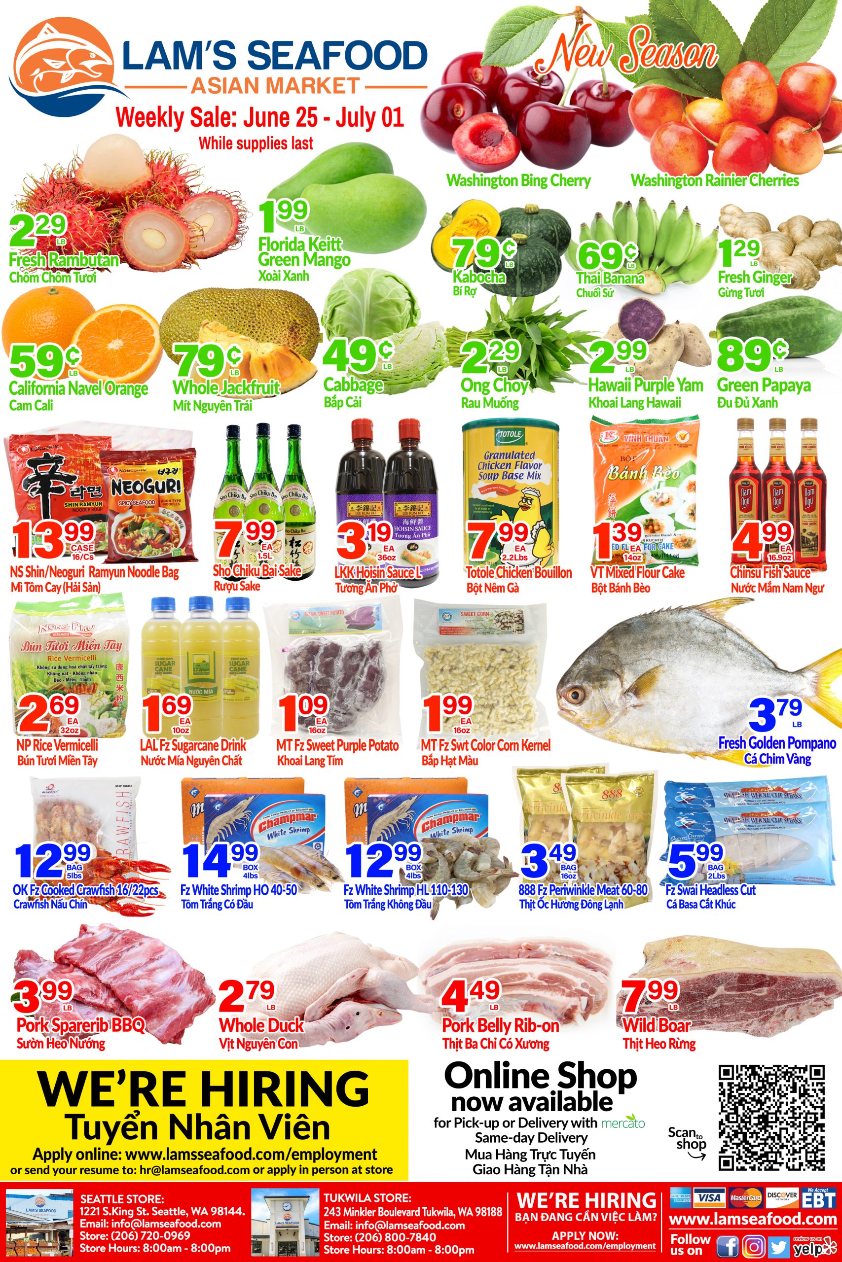 Lam's Seafood Asian Market